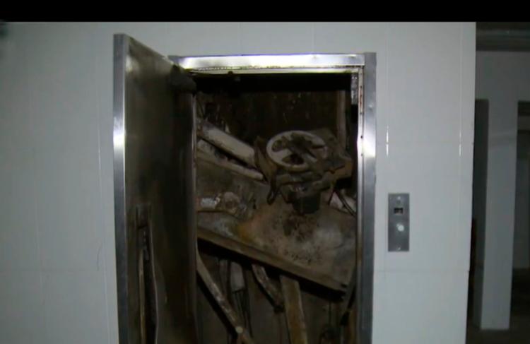 Elevador de prédio pega fogo após explosão - Hora do Bico Hora do Bico